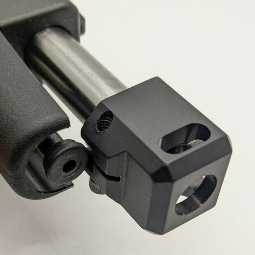 9mm 1/2x28 TPI Muzzle Brake Compensator Ano Black Alum For Springfield ...
