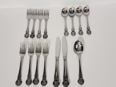 Vintage Mid-century 15 Piece Cosmos STATESMAN 1966 Stainless Steel ...