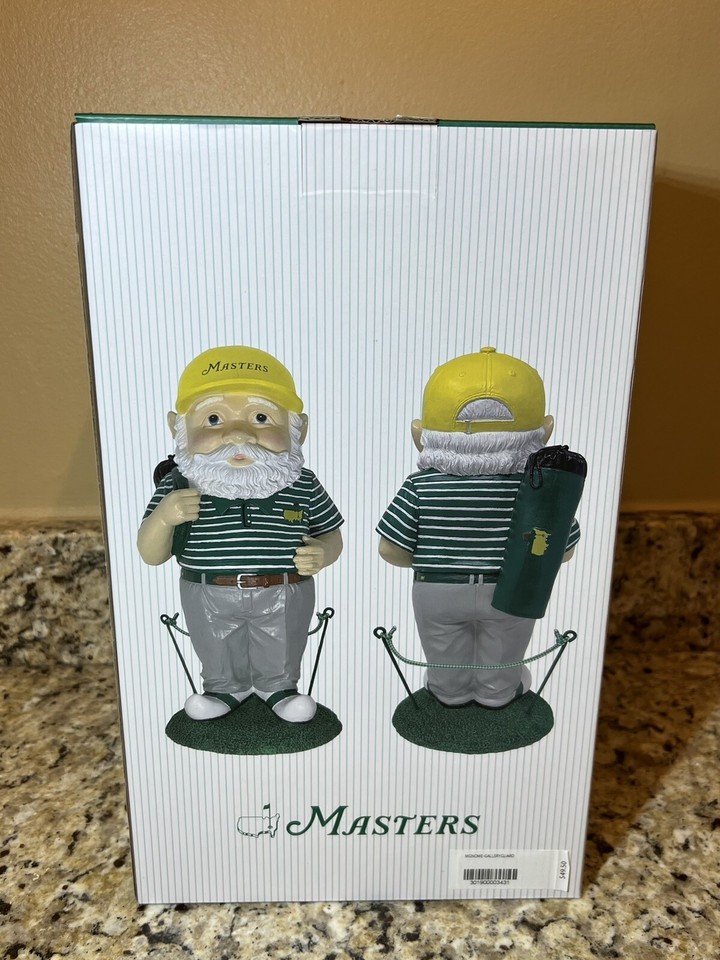 NEVER OPENED Augusta National - The Masters Gallery Guard Gnome - 2022 ...