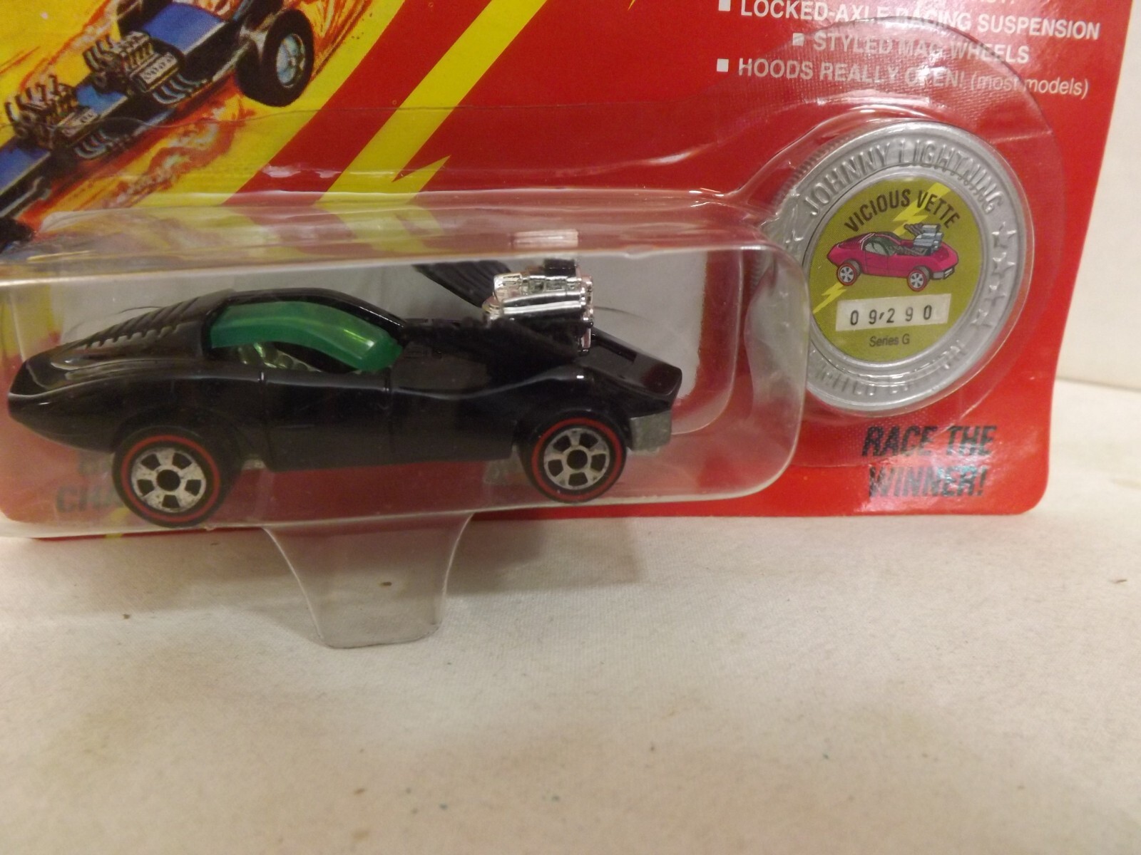 1993 Johnny Lightning Vicious Vette Series G 1/64 Scale | eBay