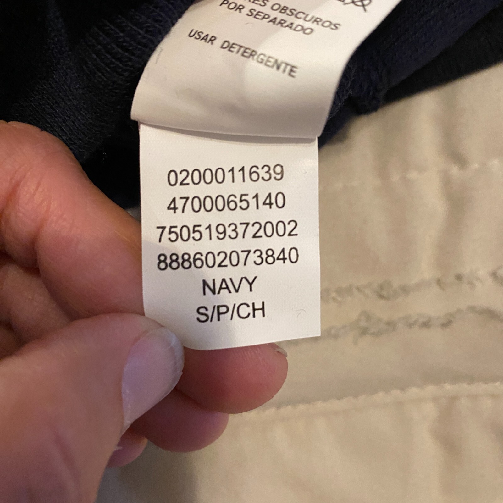 Chaps Ralph Lauren Pullover Mens Small Navy Maroon Stripe Fuzzy 1/4 ...