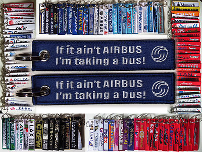 Keyring "If it's not Airbus, I'm taking a bus"! Airbus Company & fans ...