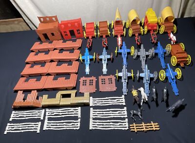 MPC LOW FORT WALLS WAGONS CANNONS LOT OF | eBay