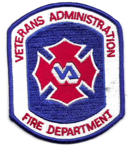 US Military VETERANS ADMINISTRATION Fire Department VA Sew On Uniform ...