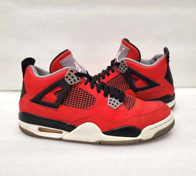 Nike Air Jordan 4 (IV) Men's Retro Toro Bravo Red 308497-603 Size 9 | eBay