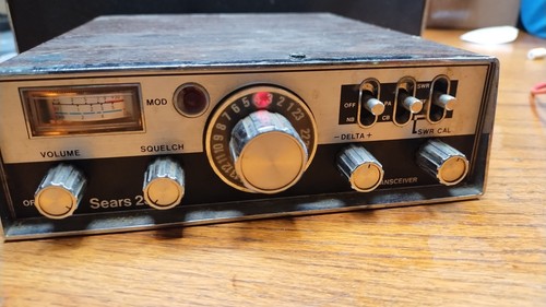 VTG Sears 23 Channel Roadtalker Two Way CB Radio CM-6000SL Untested ...