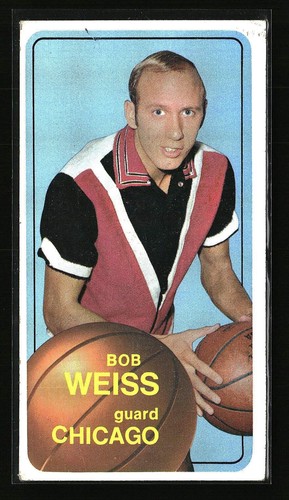 1970-71 Topps BASKETBALL Bob Weiss #16 | eBay