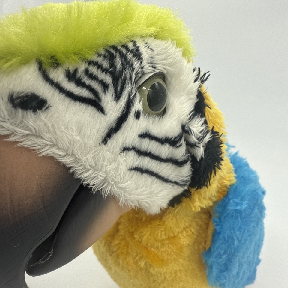 Fur Real Furreal Friends Talking Parrot Squawkers McCaw Hasbro 2007 No ...