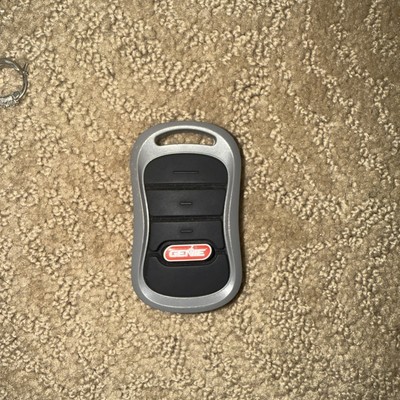 Genie 3 button Garage Door Remote Control Door Opener FOB + Visor Clip ...