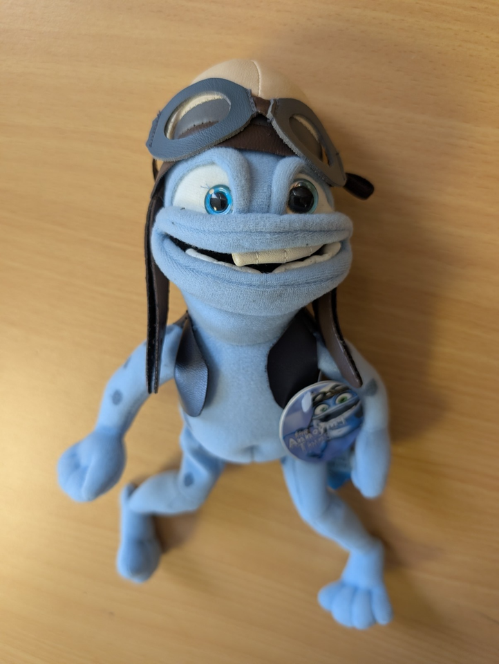 Vintage Crazy Frog The Annoying Thing Plush Collectable Soft Toy with ...