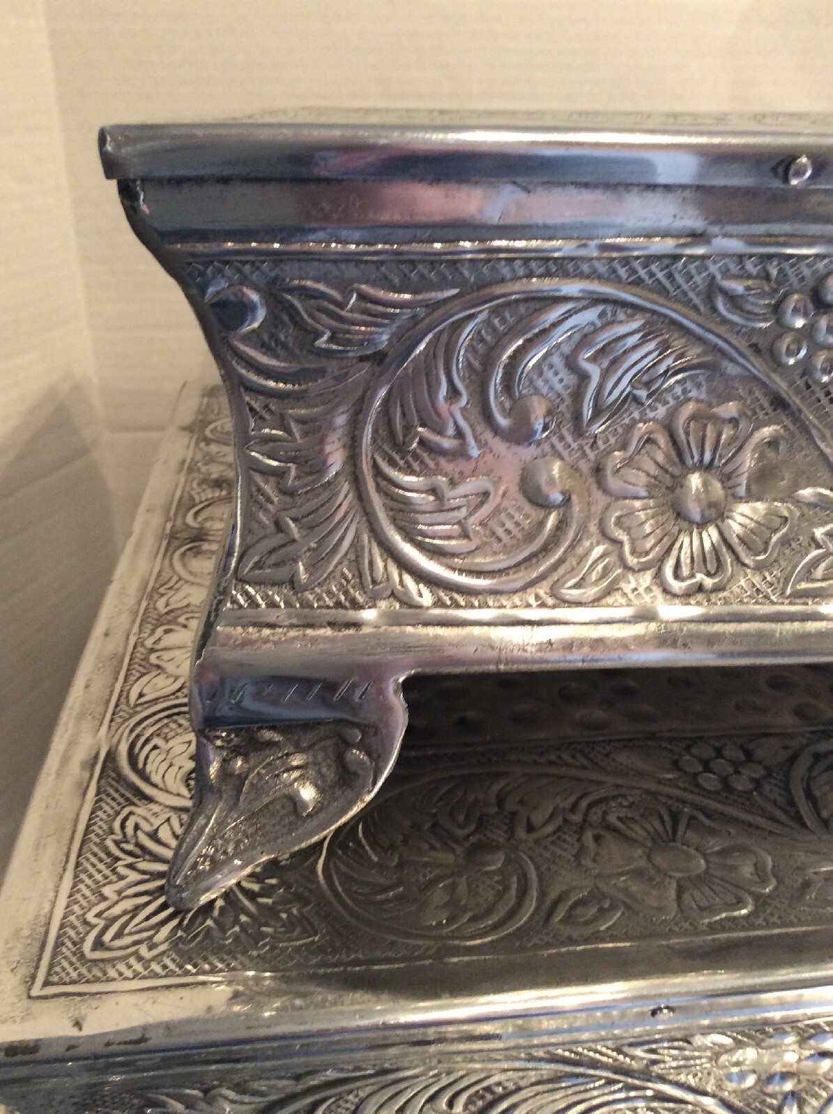 Decorative Metal Nesting Steps Plant Stand Flower Design Metal ...