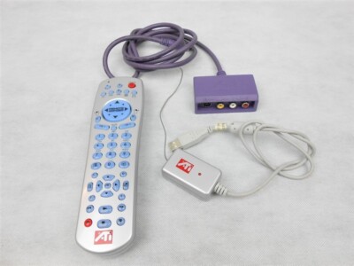 ATI Remote Wonder RF Remote With USB Receiver, AV Break-Out Box Input ...