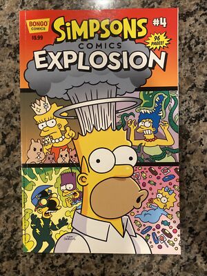 Simpsons comic explosion # four | eBay