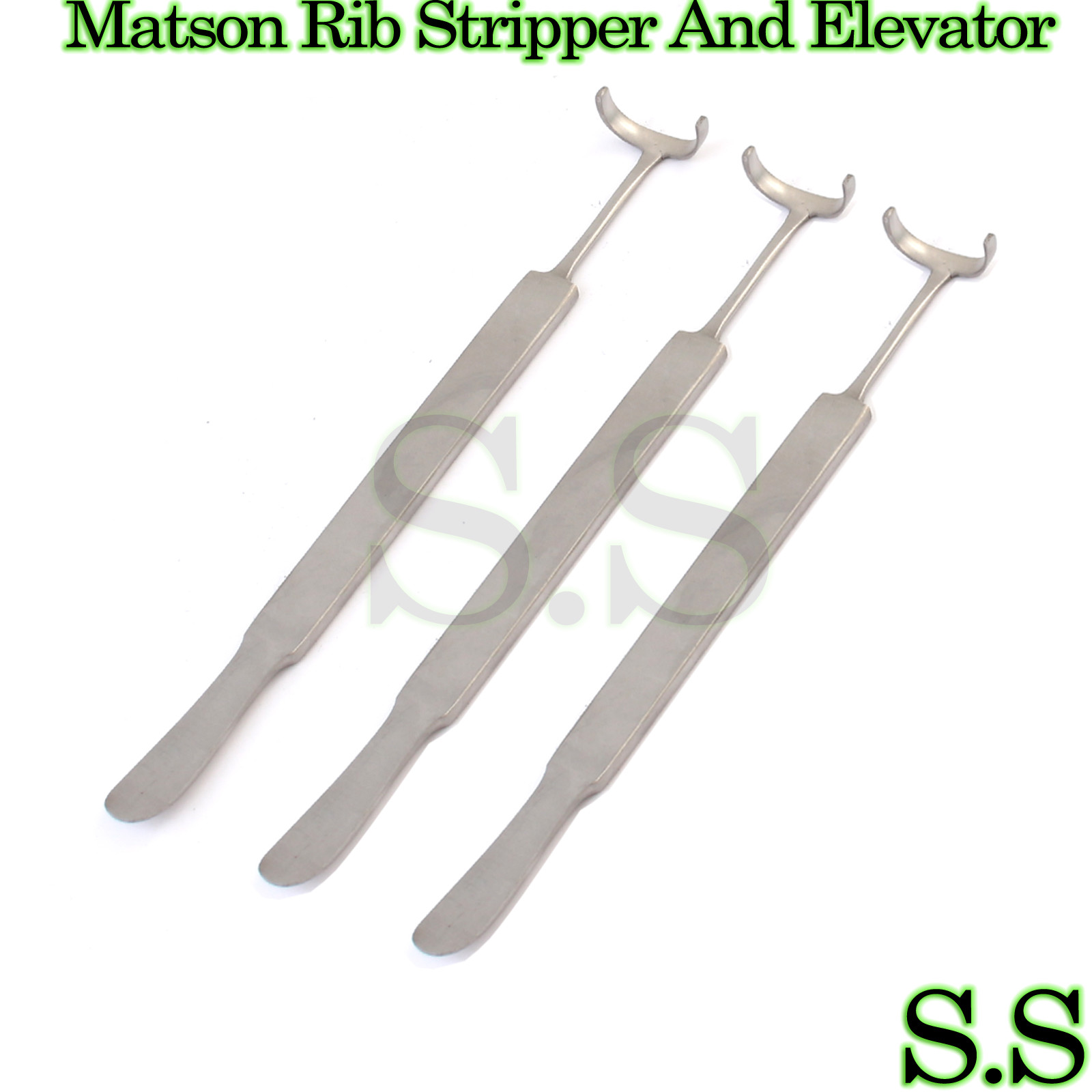 3 Pieces Matson Rib Stripper and Elevator Surgical Instruments | eBay