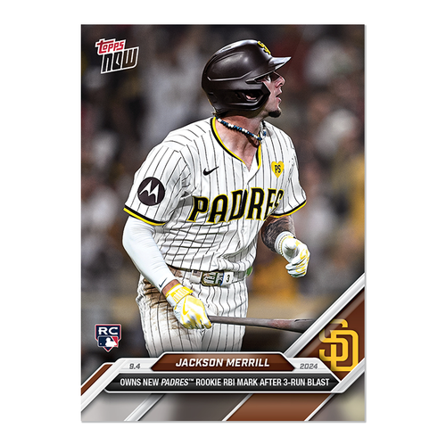 Jackson Merrill - 2024 MLB TOPPS NOW Card 649 RC | eBay