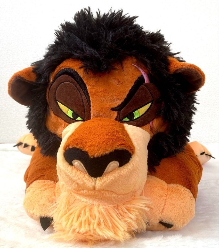 RARE Disney Lion King Scar Grande BIG Plush doll 2024 from JAPAN 27.55 ...