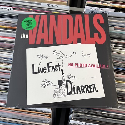 The Vandals - Live Fast Diarrhea - New Green Vinyl LP Record Album ...