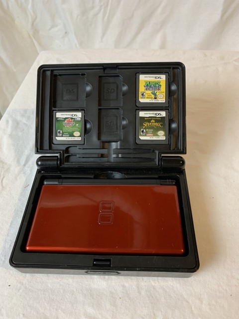 Nintendo DS Lite Crimson Red/Black Handheld System for sale online | eBay
