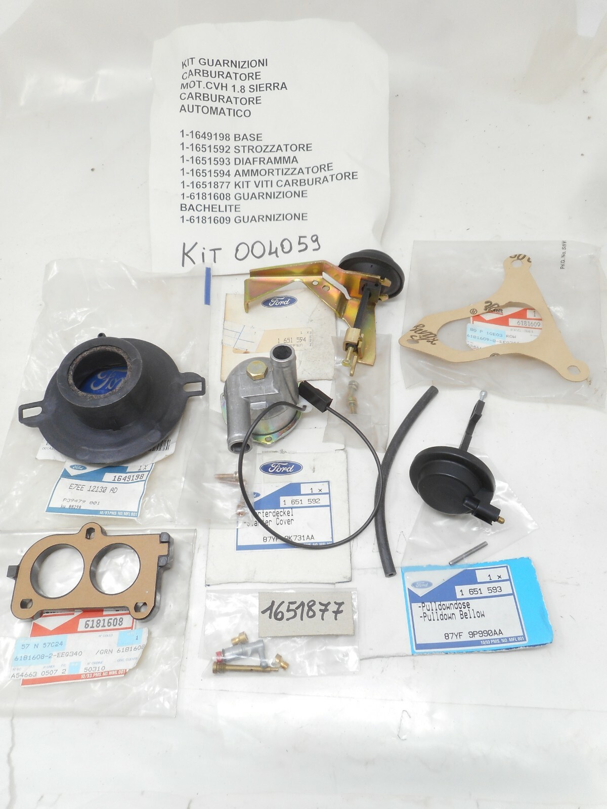 Set Compound By One Bush Or Base Distributor, One Choker Carburettor ...