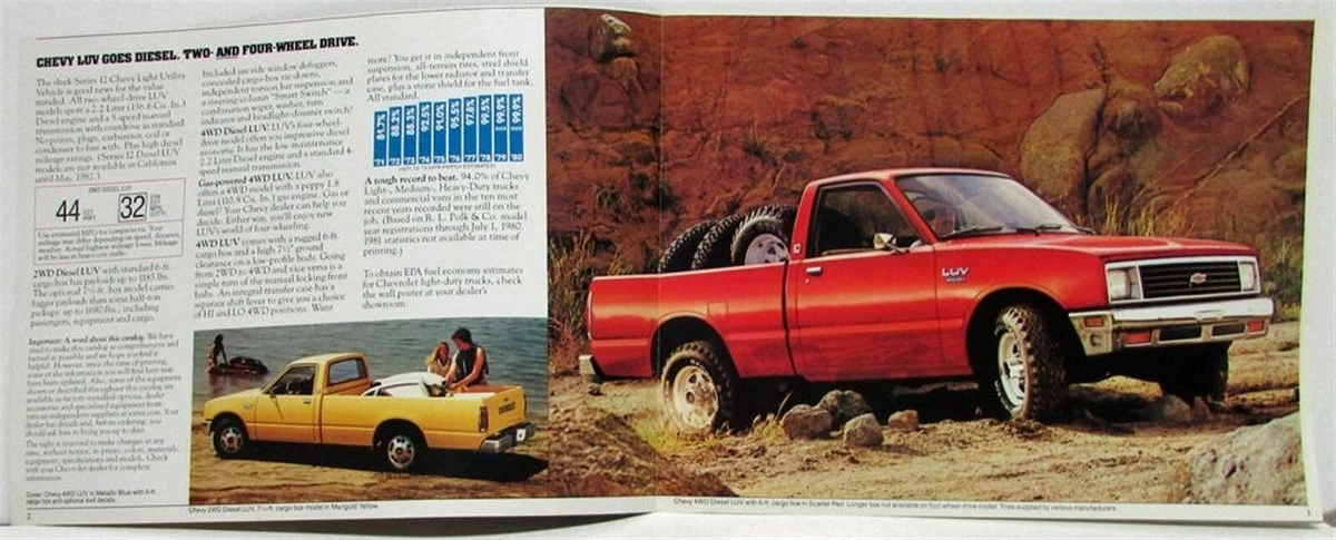 1982 Chevy Luv Truck