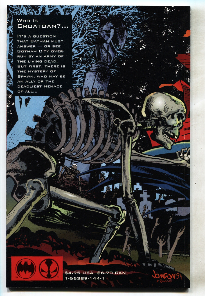Batman-Spawn: War Devil--1994-- comic book-- NM- | eBay