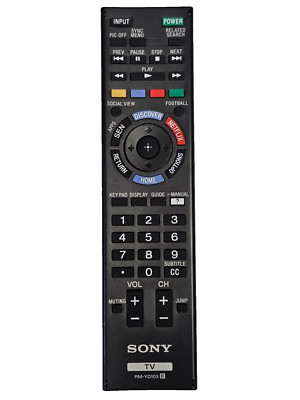 SONY RM-YD103 TV Remote Control KDL-60W630B KDL-60W610B KDL-55W700B KDL ...