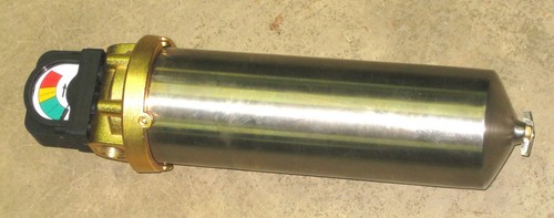 New MEMTEC FILTERITE MODEL Stainless Brass Coalescing Compressed air ...