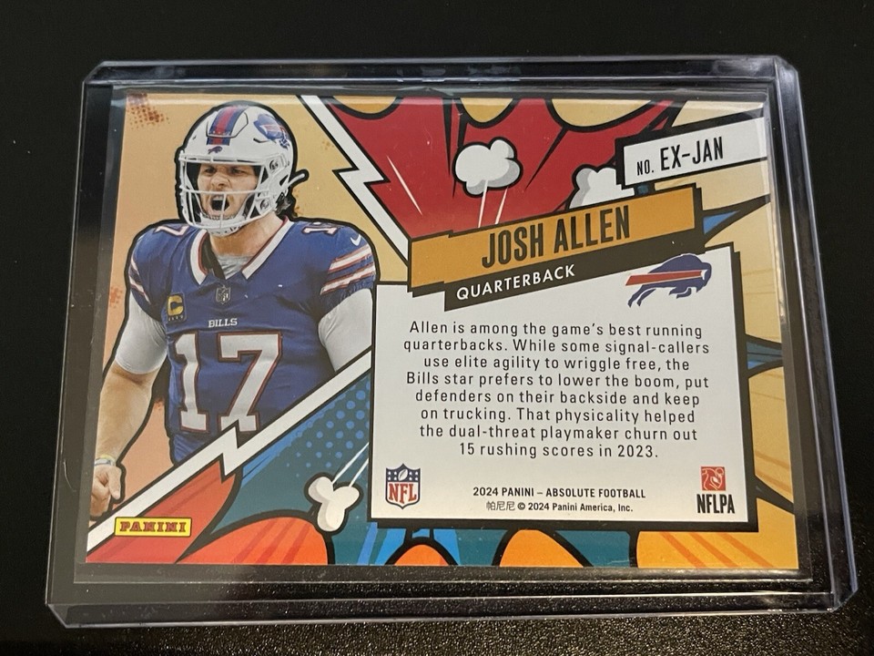 2024 Panini Absolute Josh Allen Explosive Case Hit SSP | eBay