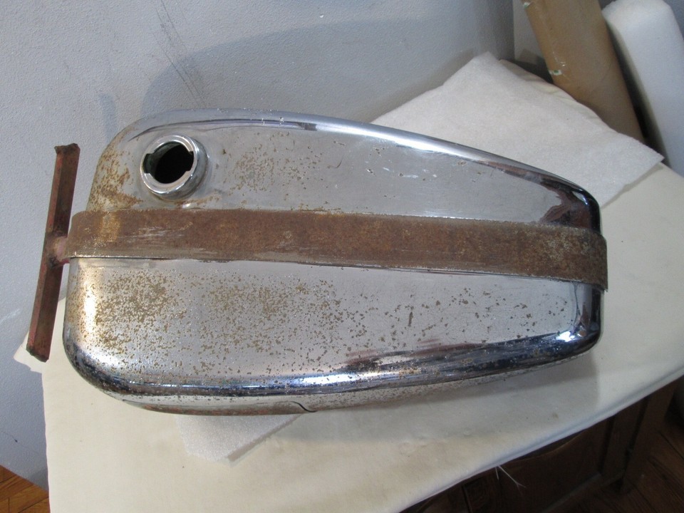 1947-1948 Vintage Marman Twin motorcycle bicycle fuel tanks, RARE!!! | eBay