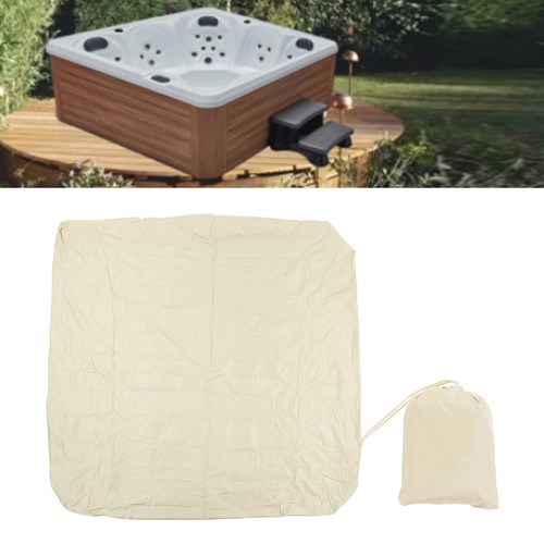 Outdoor Bathtub Dust Cover Tear Resistant Spa Bath Rainproof Cover ...
