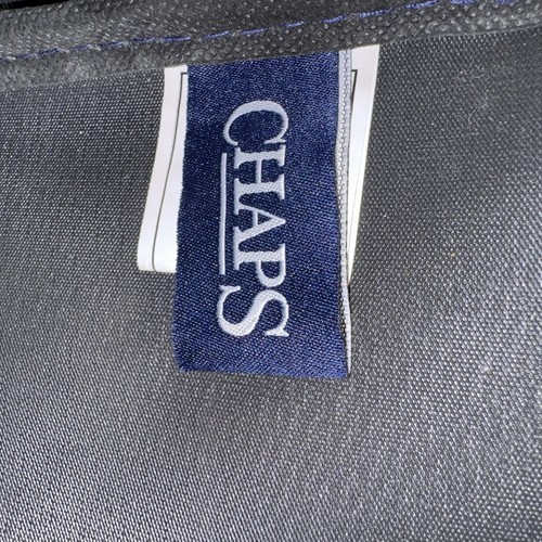Chaps Blue Multi-pocketed Carrying Zippered Shoulder Case with Handles ...