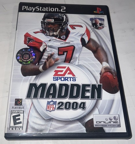 Madden NFL 2004 (Sony PlayStation 2) PS2 Complete Mike Vick Cover ...