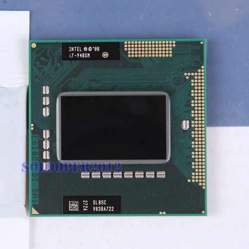 Free shipping Intel Core i7-940XM (SLBSC) CPU Processor 2.13 GHz 2.5 GT ...