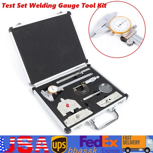 Welding Gauge Inspection Kit Welder Inspection Gauge Tool Test Ruler ...