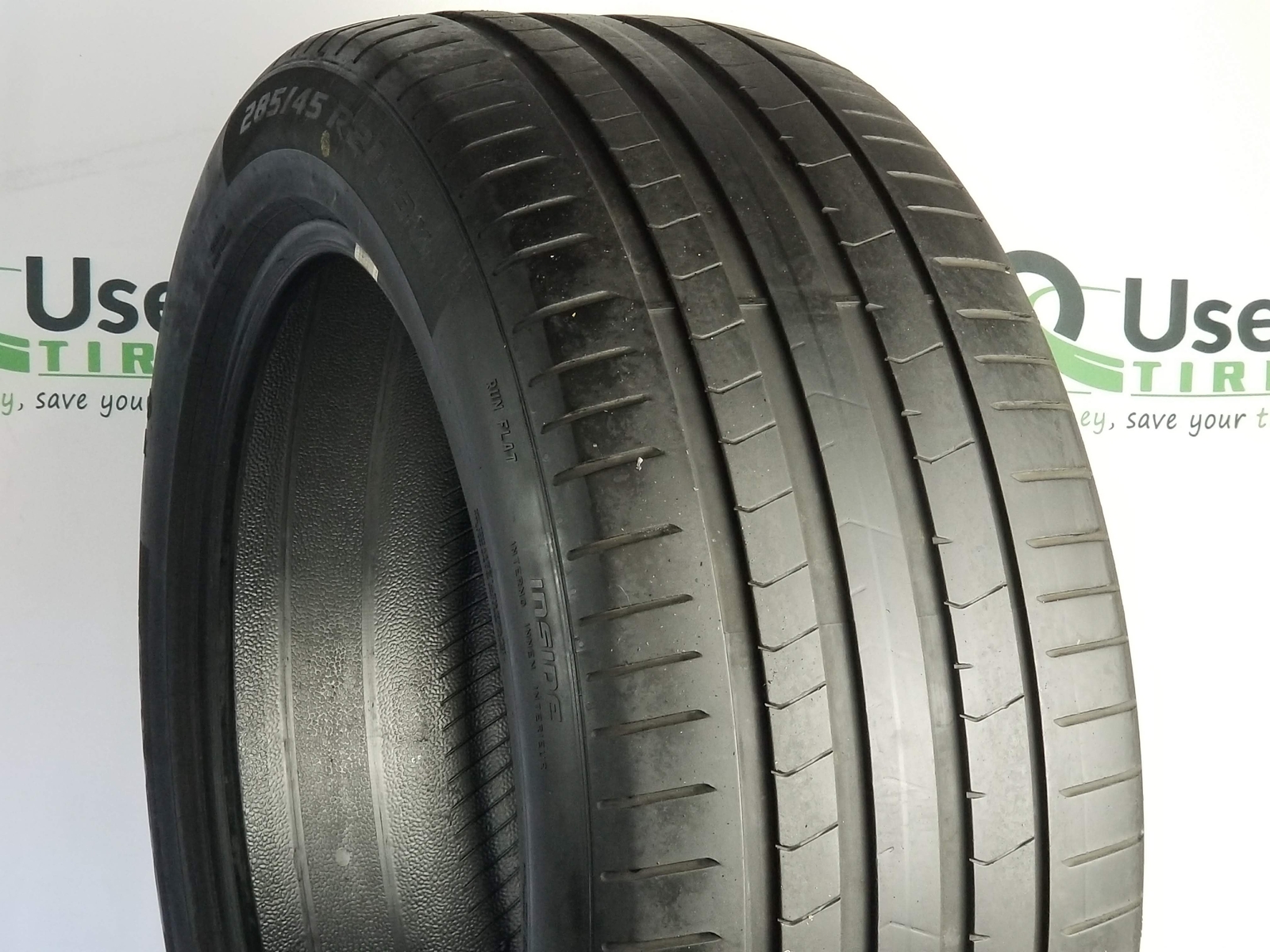 Used P285/45R20 Pirelli Pzero PZ4 Runflat Tires 285 45 20 113Y 2854520 ...