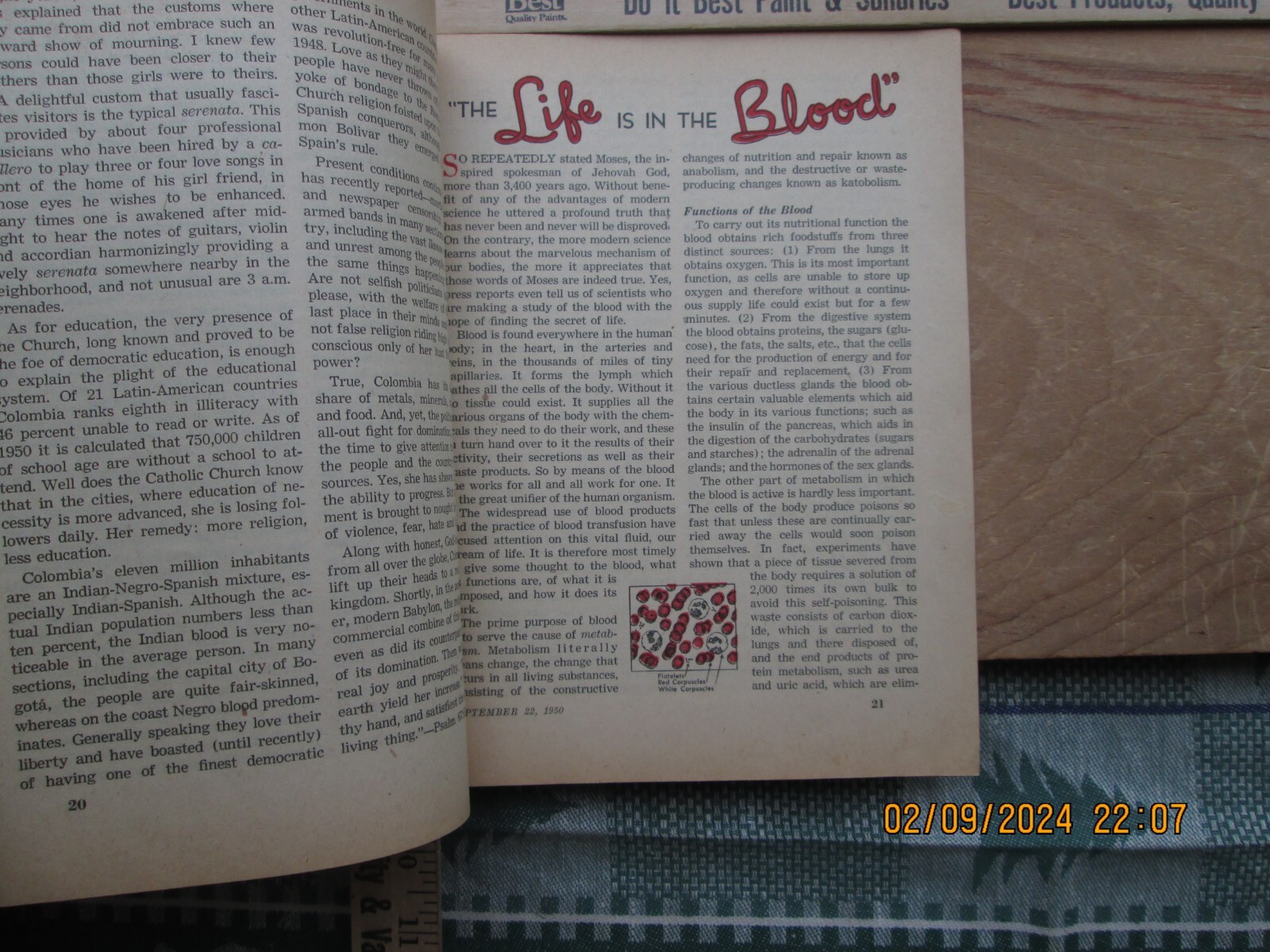 Awake! watchtower magazine sept 22 1950 Jehovah's Witnesses | eBay