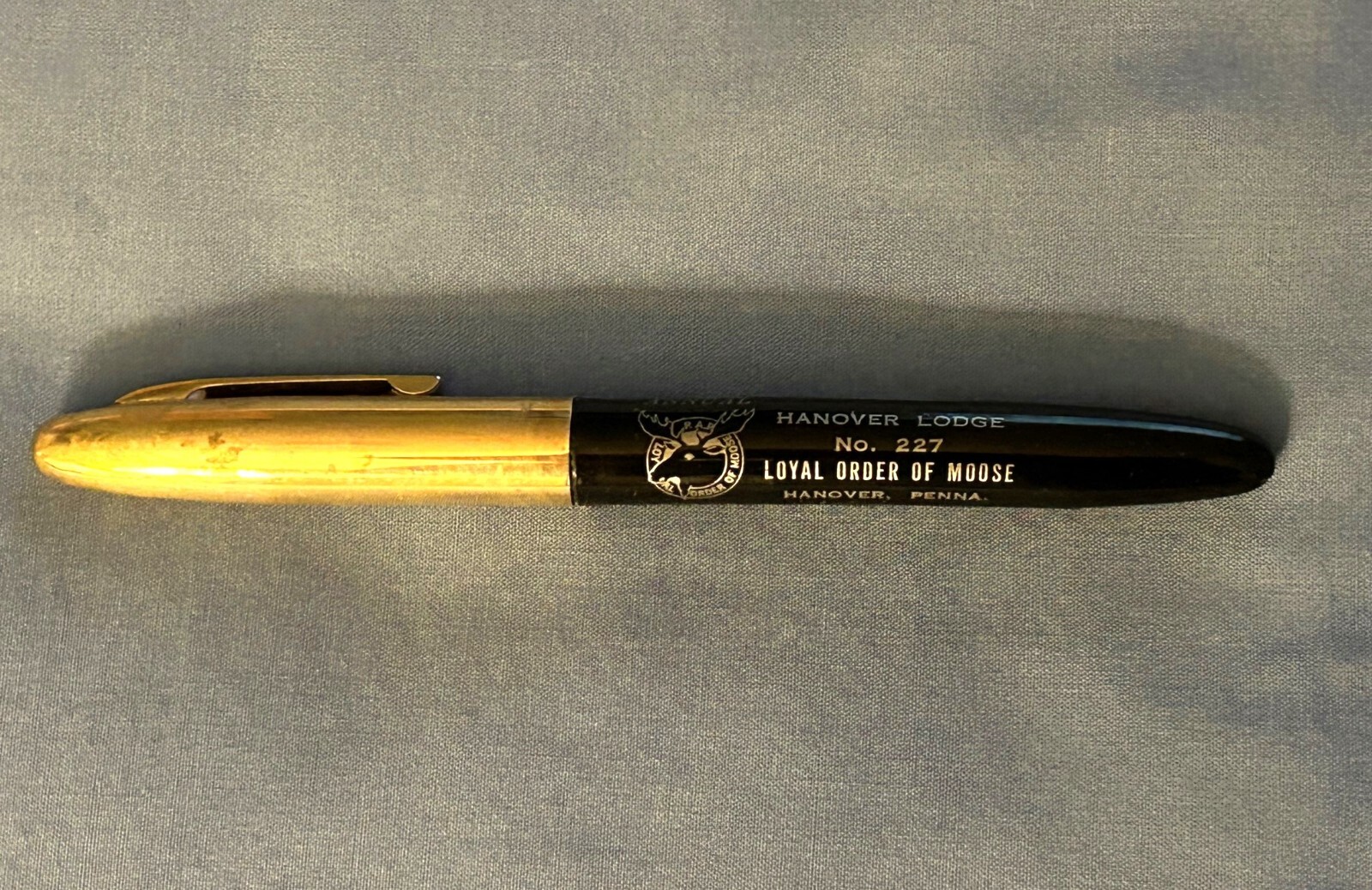 Vintage Scripto Fountain Pen - Hanover, PA Loyal Order of Moose Lodge ...