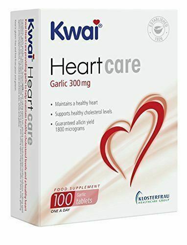 Kwai Heart Care Garlic 300mg 100 Tablets for sale online | eBay