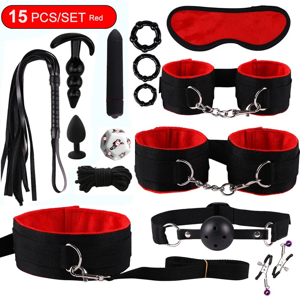 BDSM Exotic Bed Bondage Set Kits Exotic Sex Toys Adults Games Leather Handcuffs | eBay