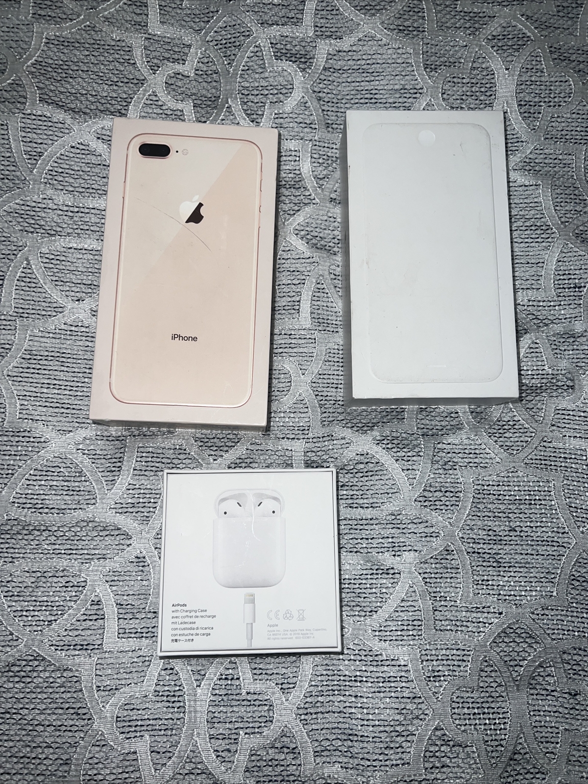 Replacement Empty BoxesFor iPhone 6 Plus 8 Plus And Air Pods Boxes Only ...