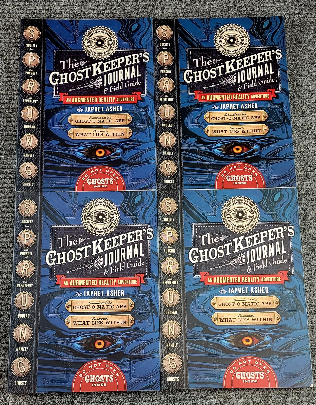 The Ghostkeeper's Journal and Field Guide : An Augmented Reality 4 book lot 9781783123988| eBay