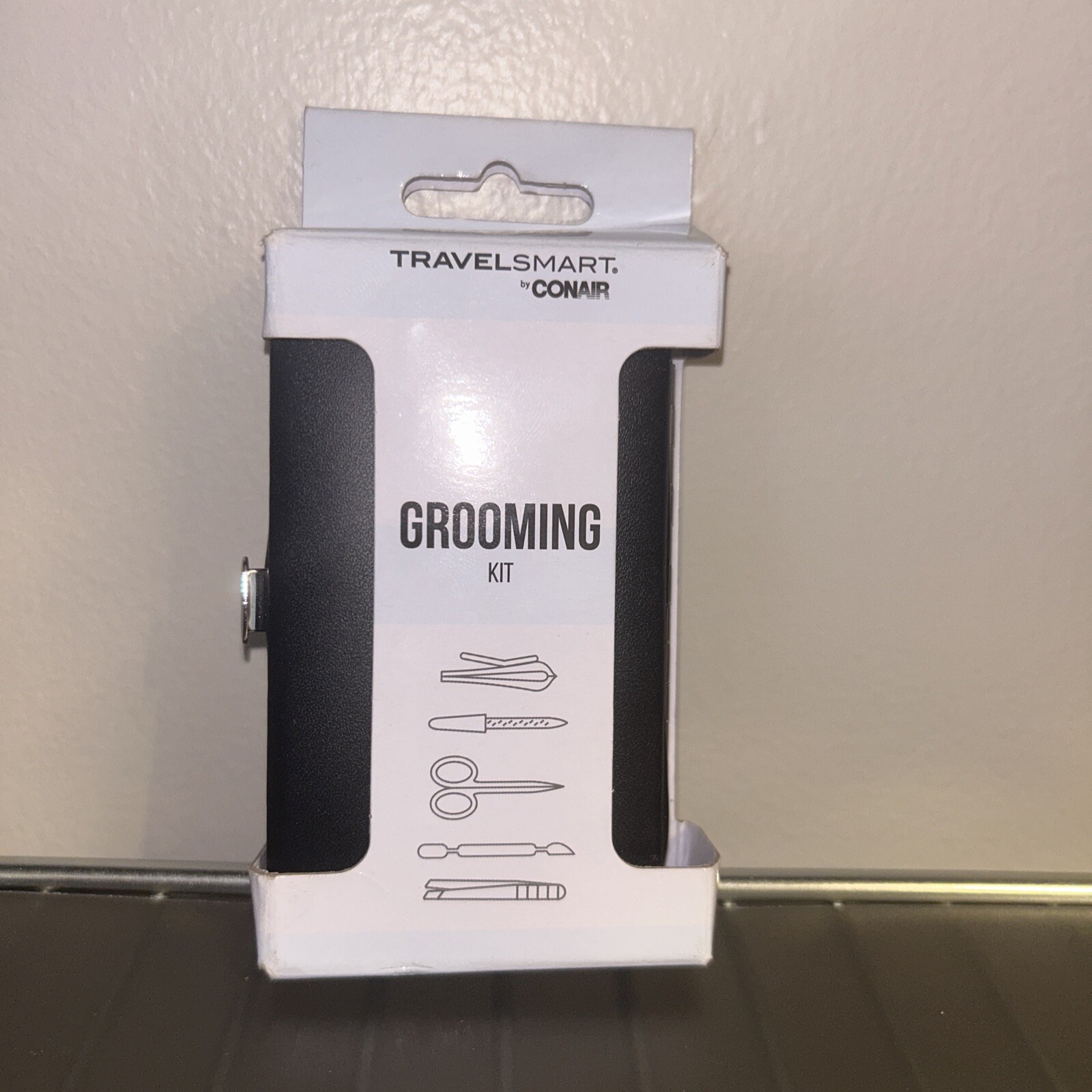 Travel Smart by CONAIR Stainless Steel Grooming Kit TS57T - 5pc ...