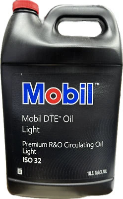 Mobil DTE Oil Light ISO 32 Turbine Oil / R&O | Grelly USA