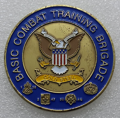 Basic Combat Training Brigade CSM Challenge Coin | eBay