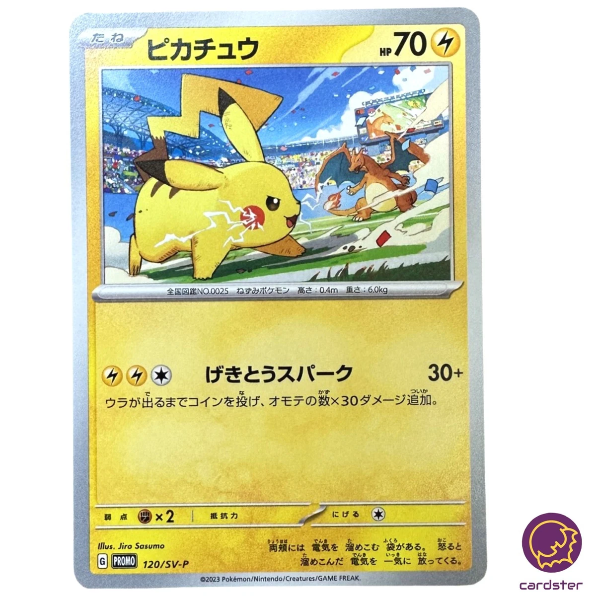 Pikachu Pokemon Card