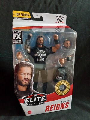 Roman Reigns WWE Elite Collection Top Picks Action Figure Mattel WWF ...