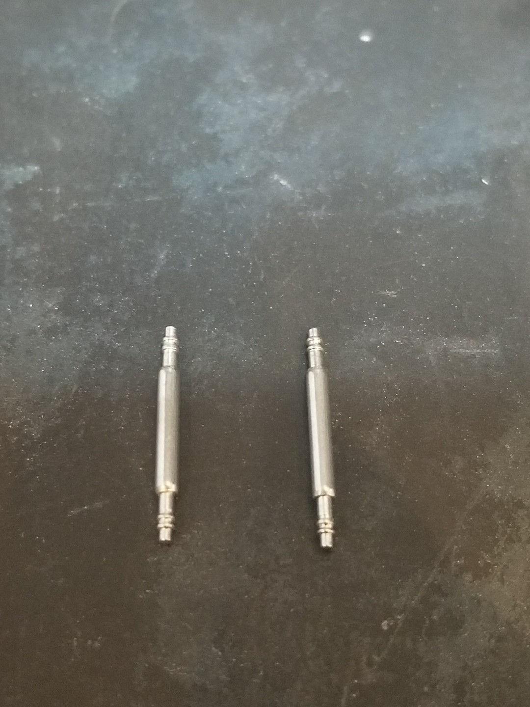 Set of 2 10mm Double Shouldered Ultra Thin Spring Bars - NEW | eBay