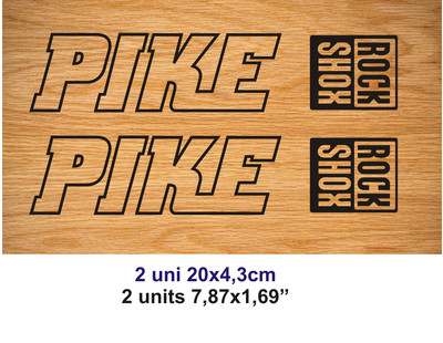 Sticker Vinilo Decal Vinyl Aufkleber Adesivi Autocollant Bike Rock Shox ...
