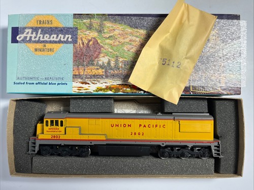 Athearn HO Scale 3422 Union Pacific U28C Diesel Powered Locomotive 2802 ...