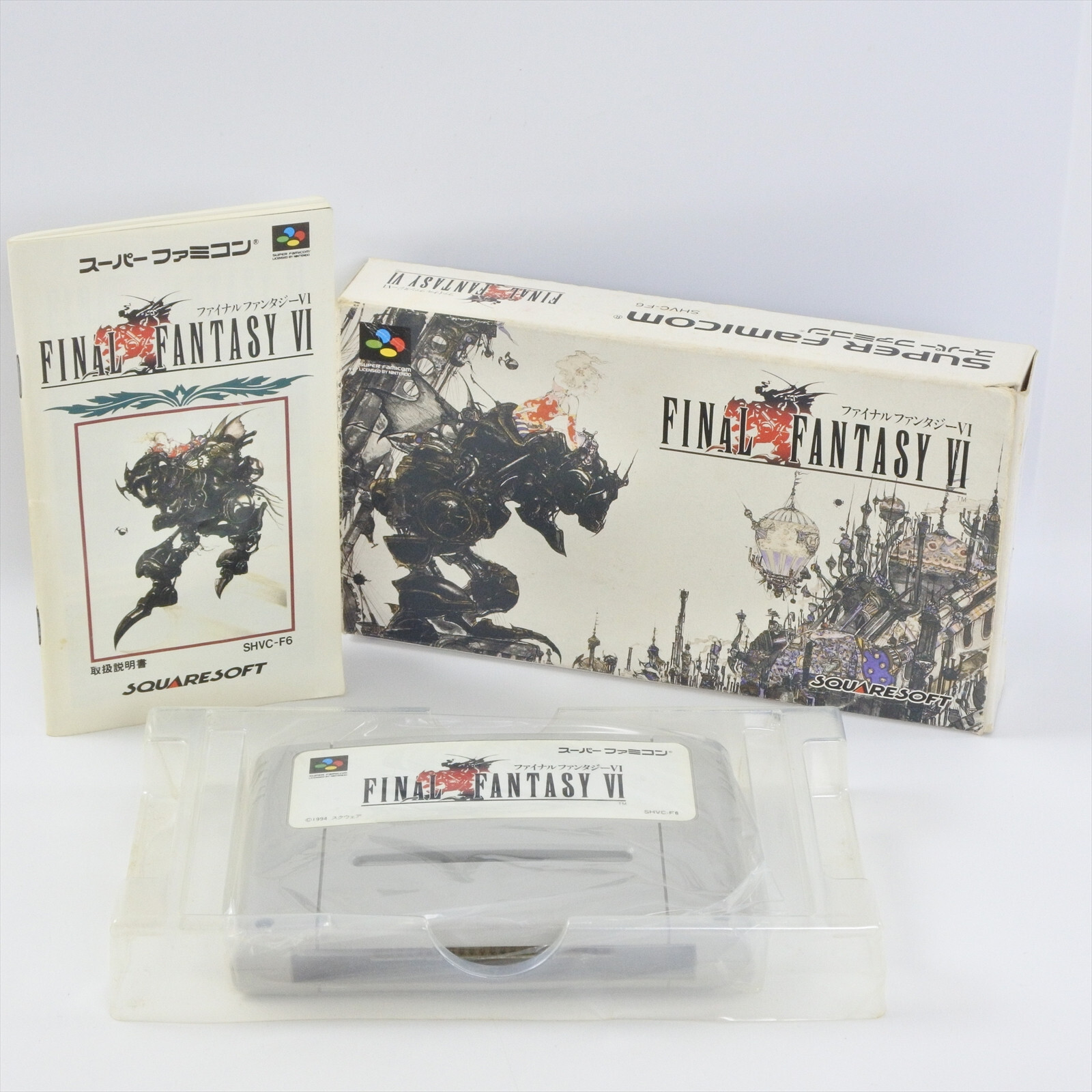 FINAL FANTASY VI 6 FF6 Super Famicom Nintendo 1162 sf | eBay